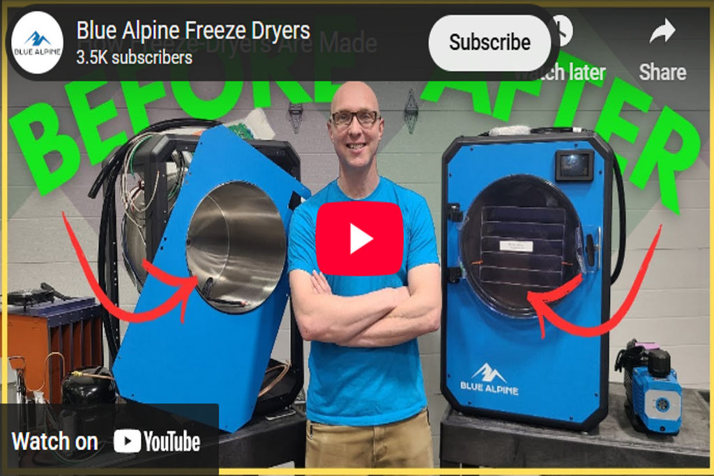 How A Freeze Dryer Is Made-Blue Alpine – Freeze Drying Cookbook